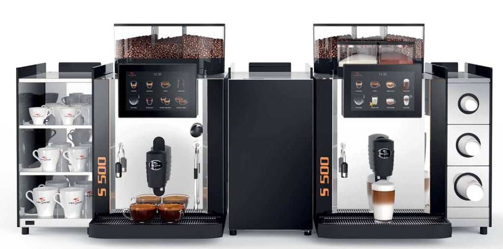 Rex Royal S500 coffee machine for the office