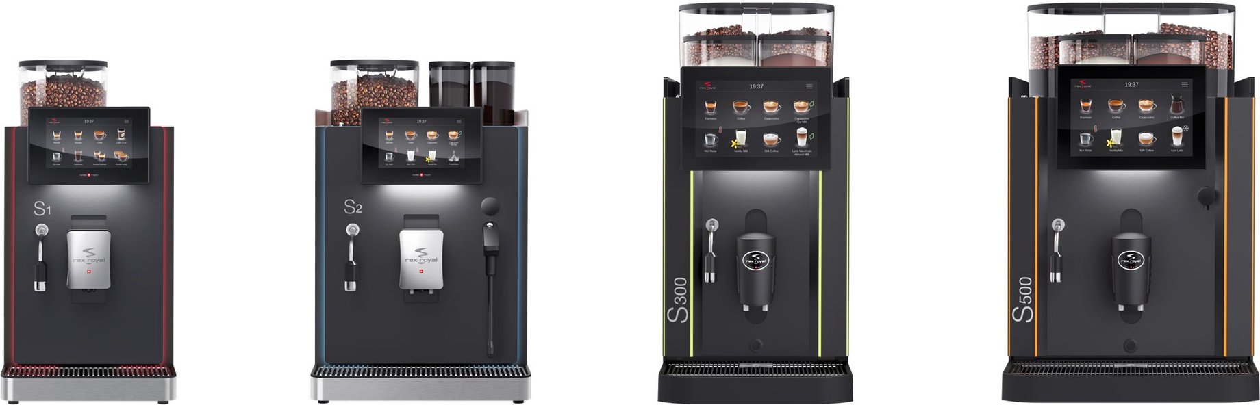 NEW Rex-Royal Bean-to-Cup Coffee Machines