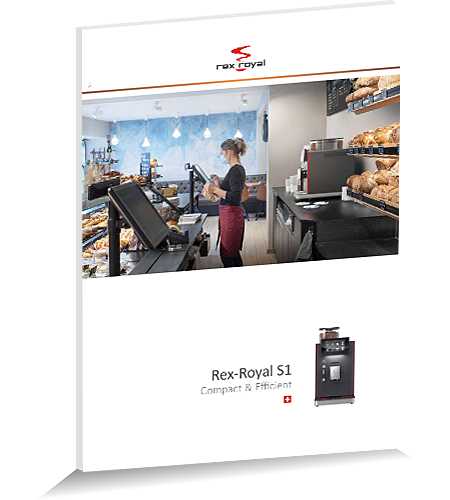 Rex Royal S1 commercial bean to cup coffee machine